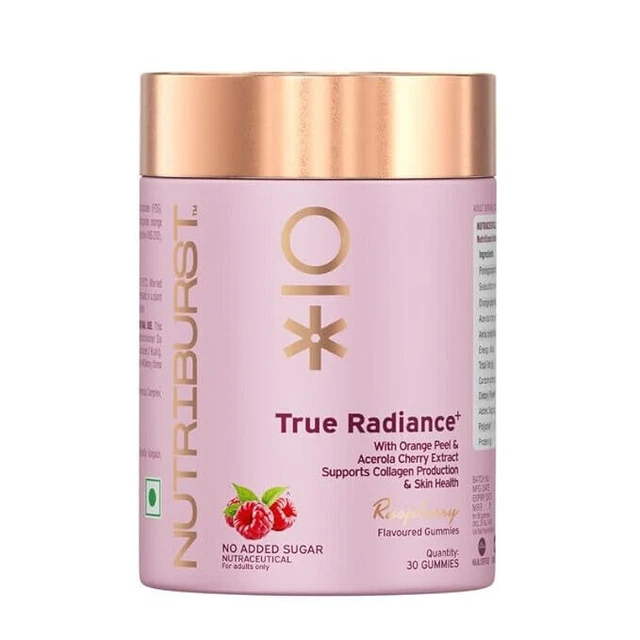 NUTRIBURST TRUE RADIANCE Gummies for Collagen Improvement (30 Gummy ...