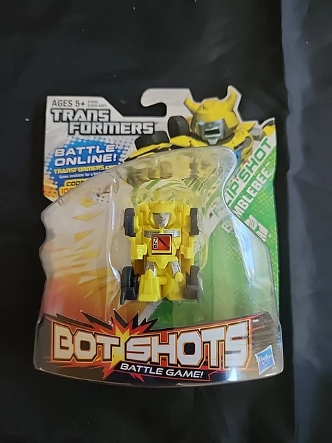FLIP SHOT DECEPTICON Bumblebee Series 2 Transformers Bot Shots Battle ...