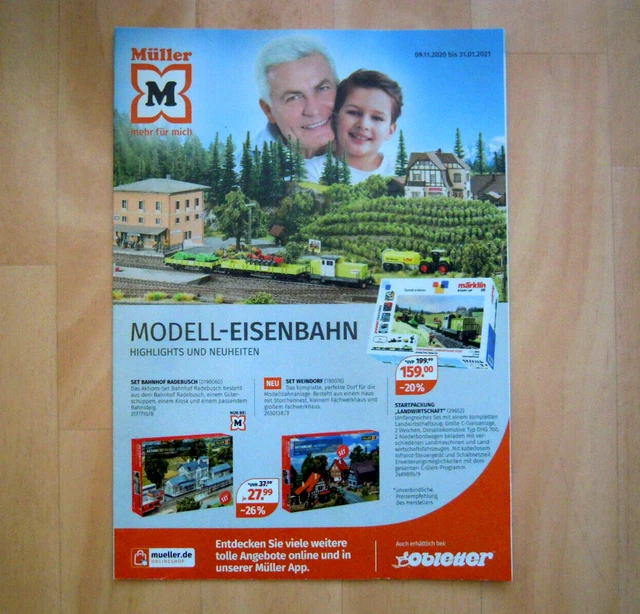 KATALOG/PROSPEKT MODELL-EISENBAHN 2022/2023 Müller Märklin FALLER ...