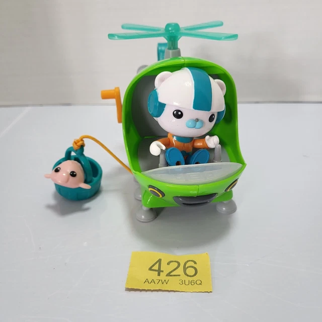 OCTONAUTS GUP H Helicopter w/ Captain Barnacles Figure & Sea creature £ ...