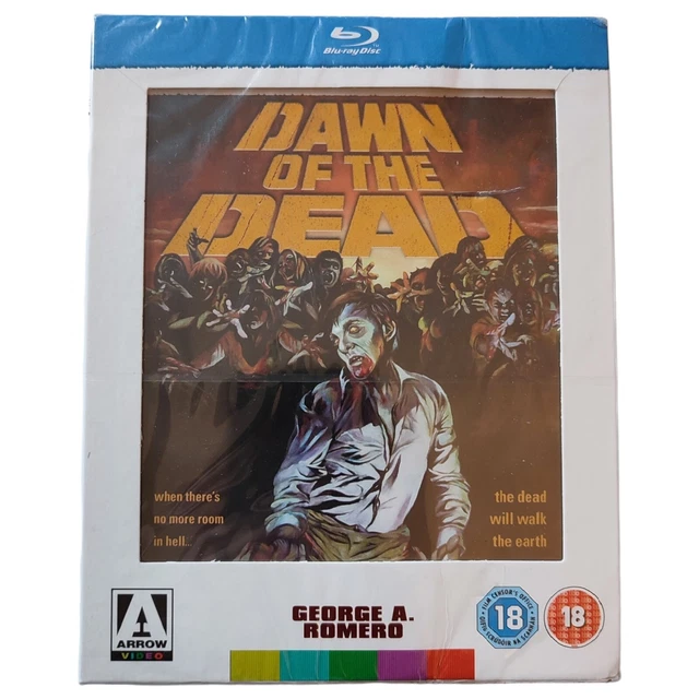 DAWN OF THE Dead Blu-ray DVD Box Set NEW Arrow Limited Edition Zombie ...