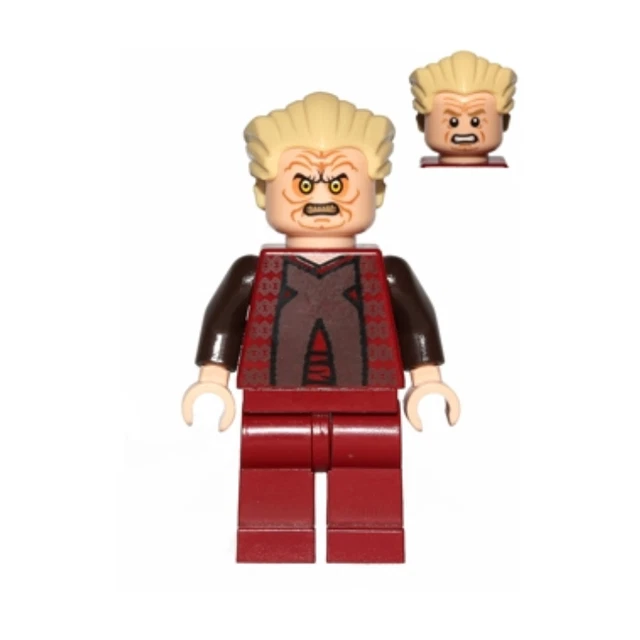 MINI FIGURA STAR Wars LEGO sw0418 Chancellor Palpatine Episode 3 Rosso ...