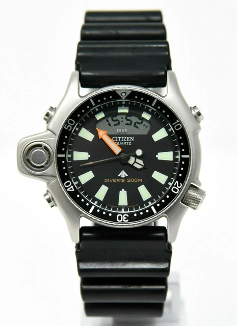 OROLOGIO CITIZEN AQUALAND C520 promaster diving clock diver watch sub ...