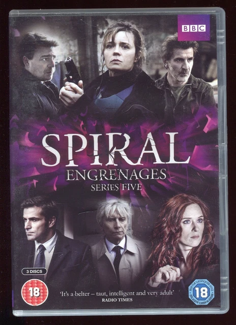 SPIRAL SERIES 5 (Engrenages) Complete Season Five Fifth (3 Disc DVD) Region 2 L $20.00 - PicClick AU