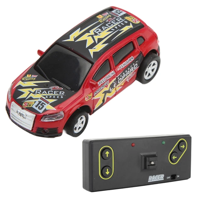 POCKET RC CAR 1:64 Mini Can Size Racing 4 Way Drift Remote Control Toy ...