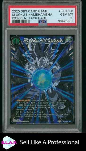 UI GOKU'S KAMEHAMEHA Iconic Att Rare Dragon Ball Super Card 2020 Bt9-131 Psa 10 EUR 1,00 ...