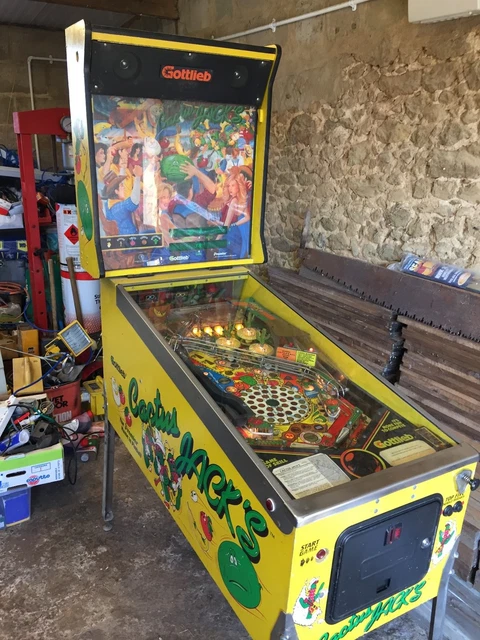 GOTTLIEB PINBALL MACHINE players Cactus Jack's 1991 £1,450.00 - PicClick UK