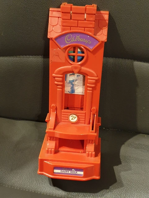 VINTAGE CADBURYS MINIATURES Chocolate Dispenser Machine 10p Money Box £ ...