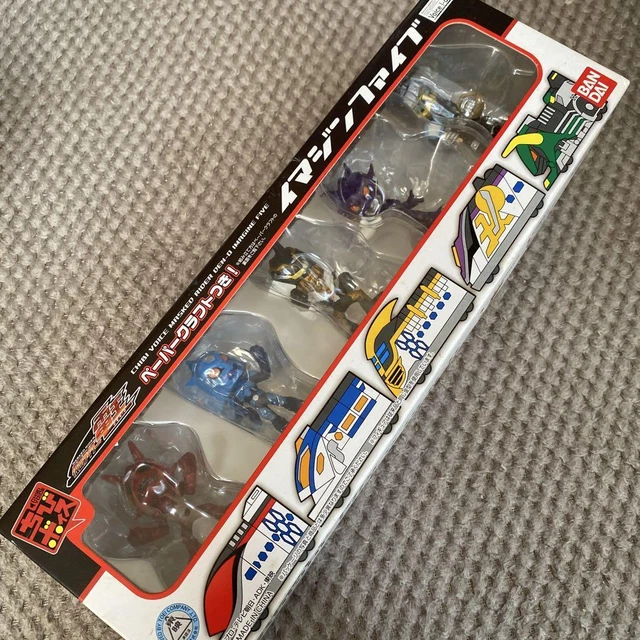 KAMEN RIDER MASKED Den-O Imagine Five Mini Figura Set BANDAI Japón con ...