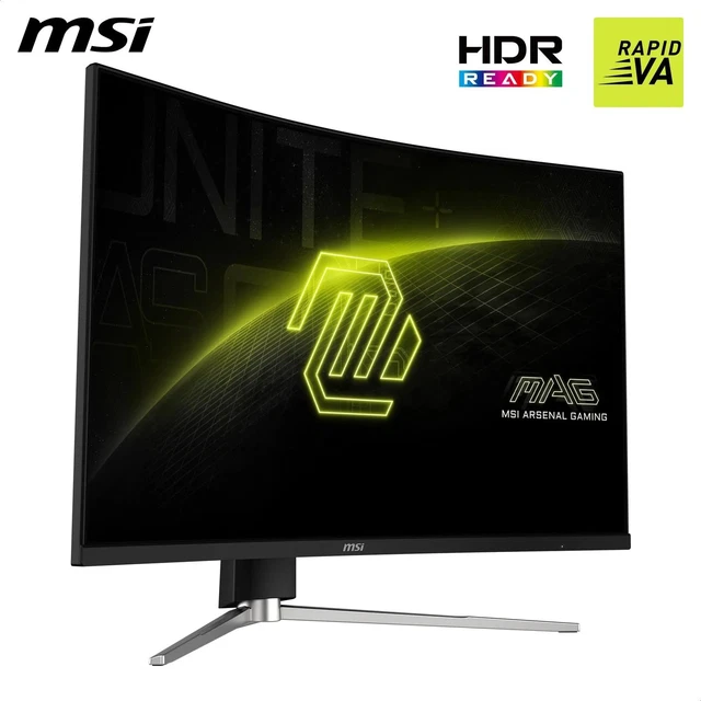 MSI MAG 325CQRXF E2 32 Inch WQHD Curved Gaming Monitor - 1000R 2560 x ...