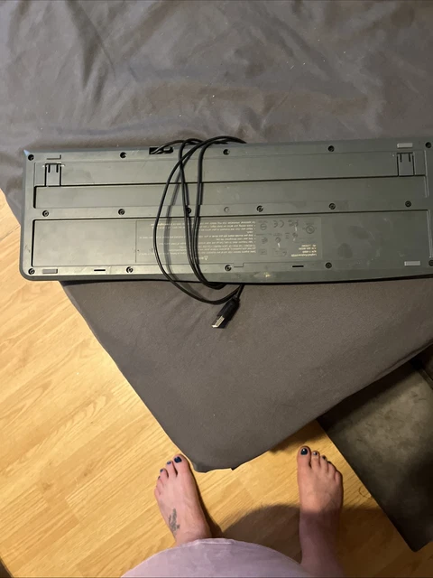 LOGITECH K120 WIRED Keyboard for Windows, USB Plug-and-Play, Full ...