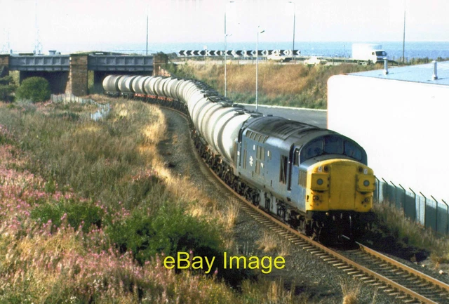 PHOTO RAILWAY 6X4 Class 37 37024 Freight Train at Leith c1987 £2.00 - PicClick UK