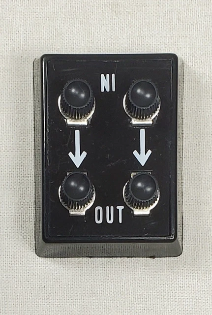 TERMINAL BLOCK VJH0091 Flat Spade Connector For TV Antenna Rabbit Ears ...