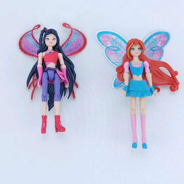 JAKKS PACIFIC WINX Club Power Poses Musa & Bloom Believix Fairy Mini ...