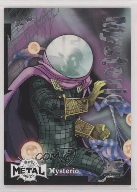 2022 MARVEL METAL Universe Spider-Man Z-Force Amazing Rave /62 Mysterio ...