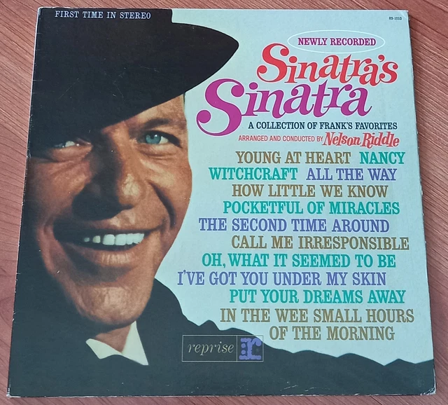 FRANK SINATRA SINATRA'S Sinatra LP STEREO ORIGINAL USA 1963 REPRISE R9/FS-1010 EUR 14,99 ...
