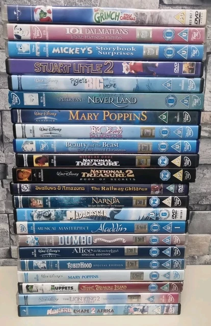22 X CHILDREN'S DVD Job Lot Bundle Kids Disney, Pixar , christmas £8.50 - PicClick UK