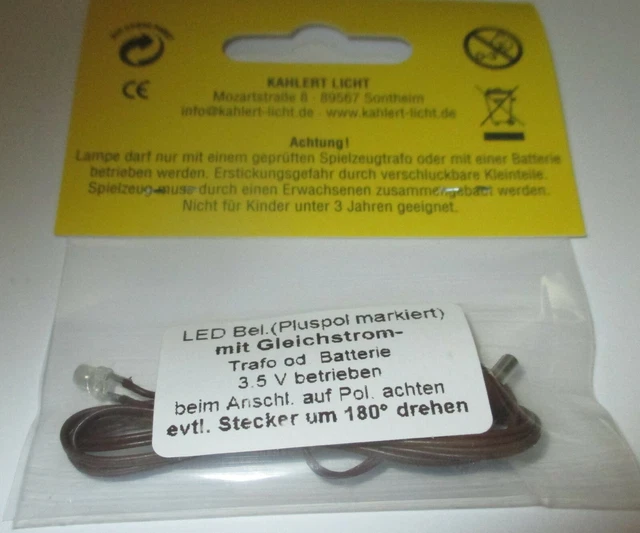 KAHLERT 69807 - LED-Beleuchtung für Krippen oder Puppenhaus 3,5 Volt ... KAHLERT 69807 - LED-Beleuchtung für Krippen oder Puppenhaus 3,5 Volt ...