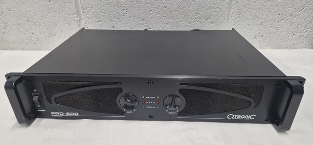 CITRONIC ULTIMA PRO-600 Power Amplifier - Professional Series £187.49 ...