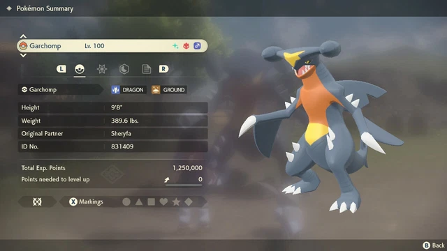 POKEMON LEGENDS ARCEUS : Level 100/ Shiny Garchomp/ 6iv £1.37 - PicClick UK
