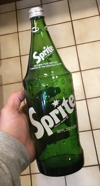 OLD ACL SPRITE Soda Bottle GRAND CAYNON NATIONAL PARK 32 Oz W Cap Coca ...
