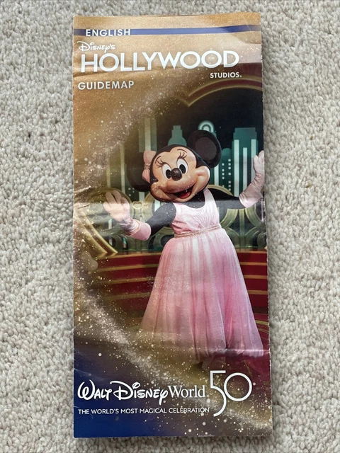 WALT DISNEY WORLD - Disney’s Hollywood Studios 2022 Guide Map £0.79 ...
