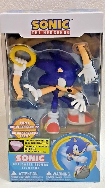 SONIC THE HEDGEHOG 'Sonic' Buildable 4 inch Figure - Collectable - NEW ...