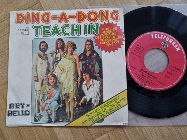 TEACH IN - Ding-a-dong SUNG IN GERMAN 7'' Vinyl Germany $56.55 ...