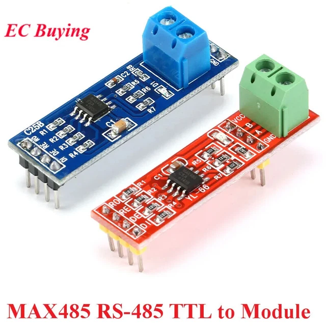 MAX485 MODULE, RS-485 TTL to RS485 MAX485CSA Converter, For Arduino $3. ...