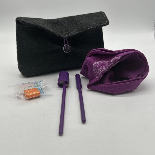 VIRGIN ATLANTIC PREMIUM Economy Amenity Kit Bag Toothbrush Pen Earplugs ...