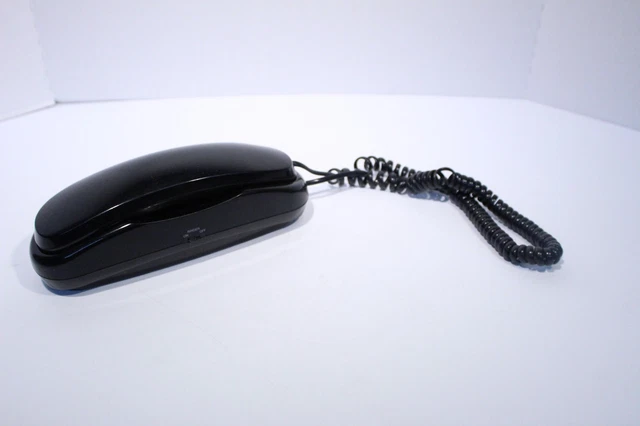 BIG-BUTTON TRIM-FONE RADIO Shack 43-3224 Black Last Number Redial SUPER ...