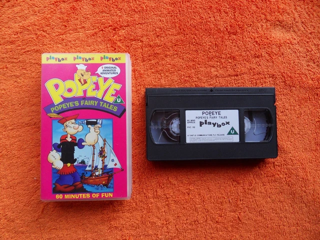 POPEYE IN POPEYE'S fairy tales - VHS video tape cassette EUR 12,59 ...
