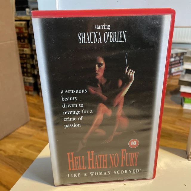 HELL HATH NO Fury Like A Woman Scorned Big Box Ex Rental Vhs Tape £12.50 - PicClick UK