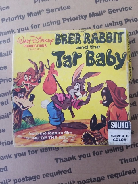 WALT DISNEY PRODUCTIONS Brer Rabbit and The Tar Baby Super 8, Sound and ...