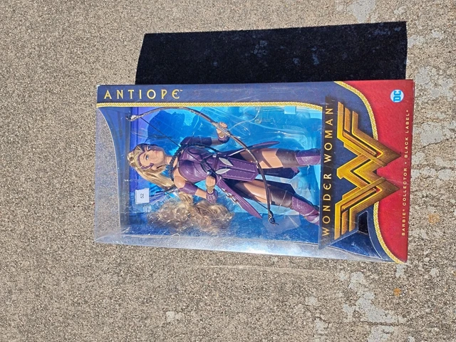 BARBIE COLLECTIBLE BLACK Label WONDER WOMAN GENERAL ANTIOPE Doll ...