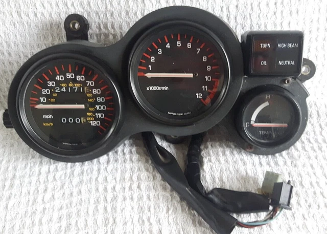 YAMAHA RD350LC YPVS Mph Clocks Speedometer Rev Counter Speedo Rd 350Lc ...