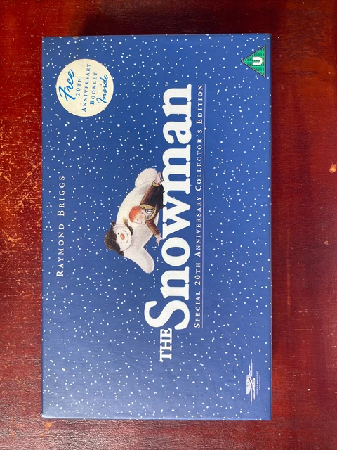 THE SNOWMAN 20TH Anniversary Collector's Edition VHS Video Tape with ...