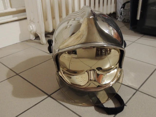 CASQUE POMPIERS MSA CGF GALLET F1 Firefighter Helmet Casco Bombero ...