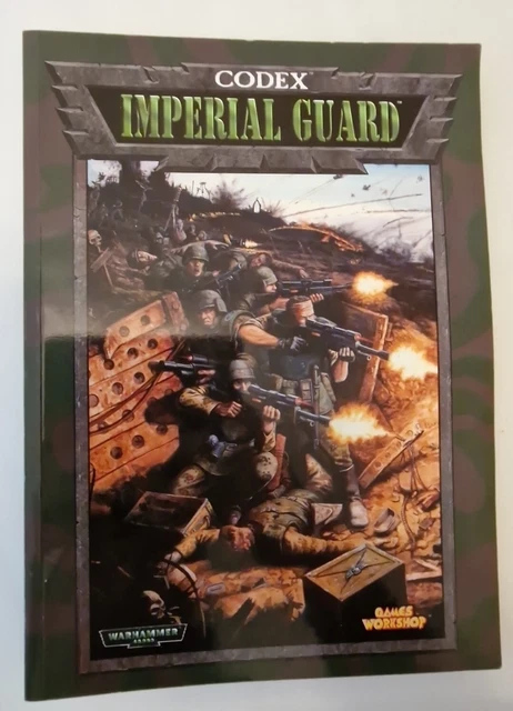 VINTAGE 1999 WARHAMMER 40k Codex Imperial Guard Rulebook Expansion £2. ...