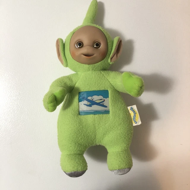 TELETUBBIES DIPSY GREEN Plush Doll Playskool 1998 Tummy Glow No ...
