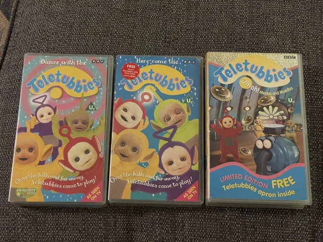 TELETUBBIES VHS BIG hug and dance with the teletubbies BBC video bundle ...