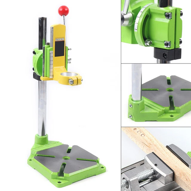 DRILL STAND HAND Drill Press Bench Stand Workbench Drilling Repair Tool ...