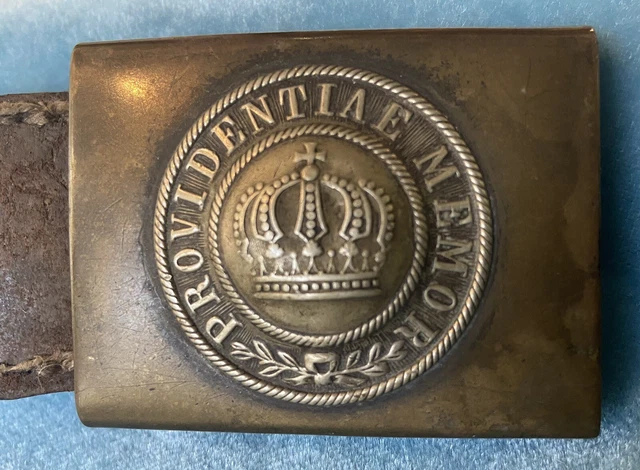 ORIGINAL WW1 IMPERIAL German Prussian army Belt Buckle & Tab ...