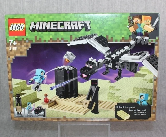 LEGO MINECRAFT 21151 The End Battle Ender Dragon 2019 New Sealed ...