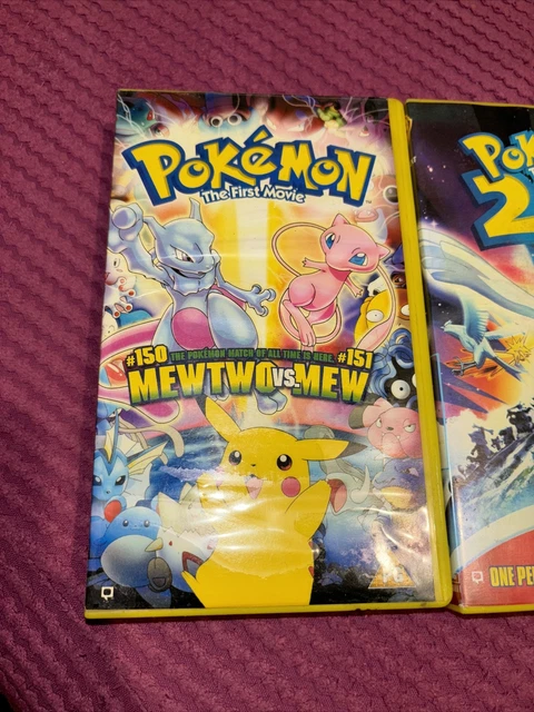 POKÉMON THE MOVIE VHS Video Tape Bundle Lot In Boxes - The First, 2000 ...