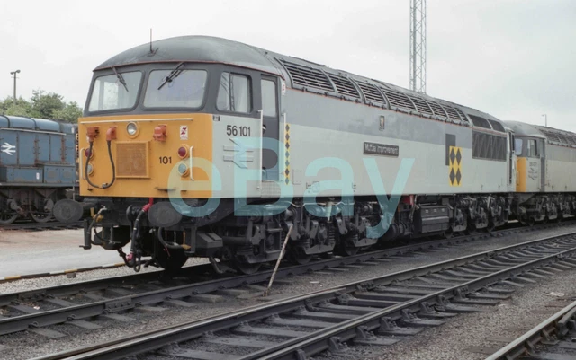 35MM RAILWAY NEGATIVE of Class 56 56101 @ Knottingley Copyright to Buyer £4.99 - PicClick UK
