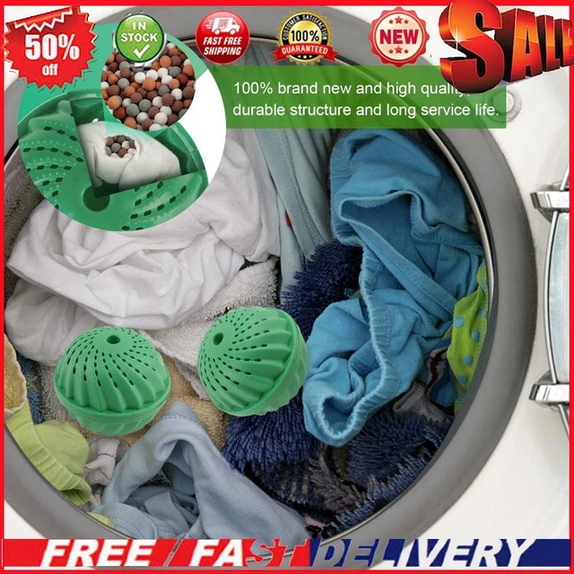 ECO FRIENDLY LAUNDRY Balls Natural Wash Ball Washer Ball for Washing ...