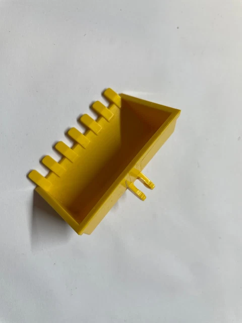 LEGO 1 X Vehicle, Digger Bucket 3 x 6 Locking 2 Finger Hinge 6600 6474 ...