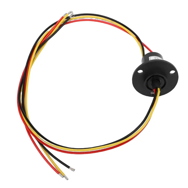 ELECTRICAL SLIP RING 3 Wire 15A 22mm 360° Connector For Motor Use $27. ...