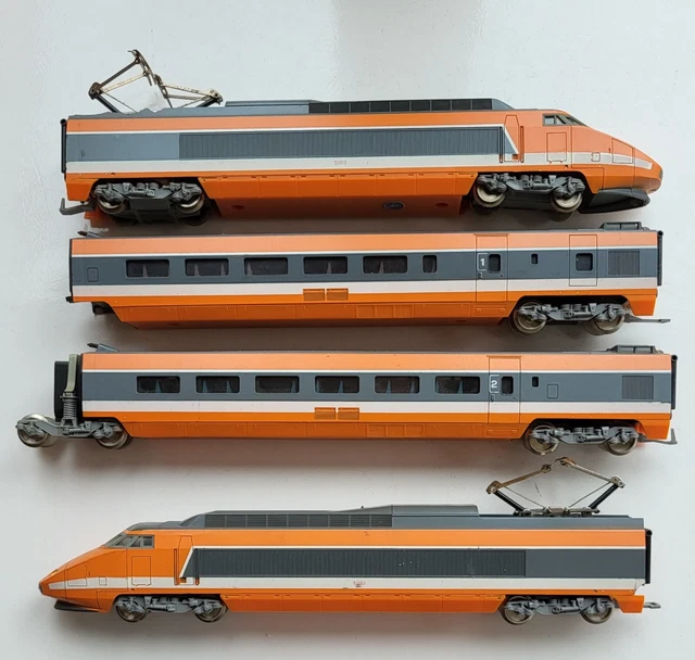 RAME TGV ORANGE LIMA échelle HO voir photographies EUR 20,50 - PicClick FR